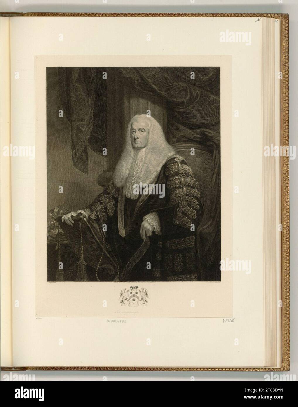 Francesco Bartolozzi (Engraver) Alexander, Lord Loughborough. Copper ...