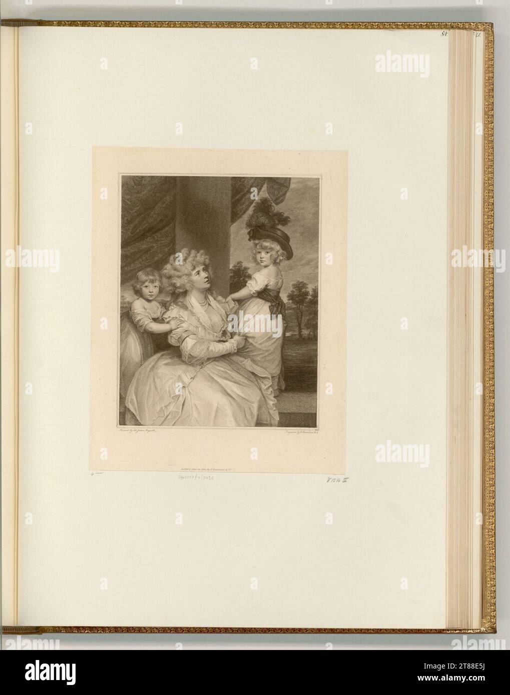 Francesco Bartolozzi (Engraver) Jane, Countess of Harrington, Lord ...