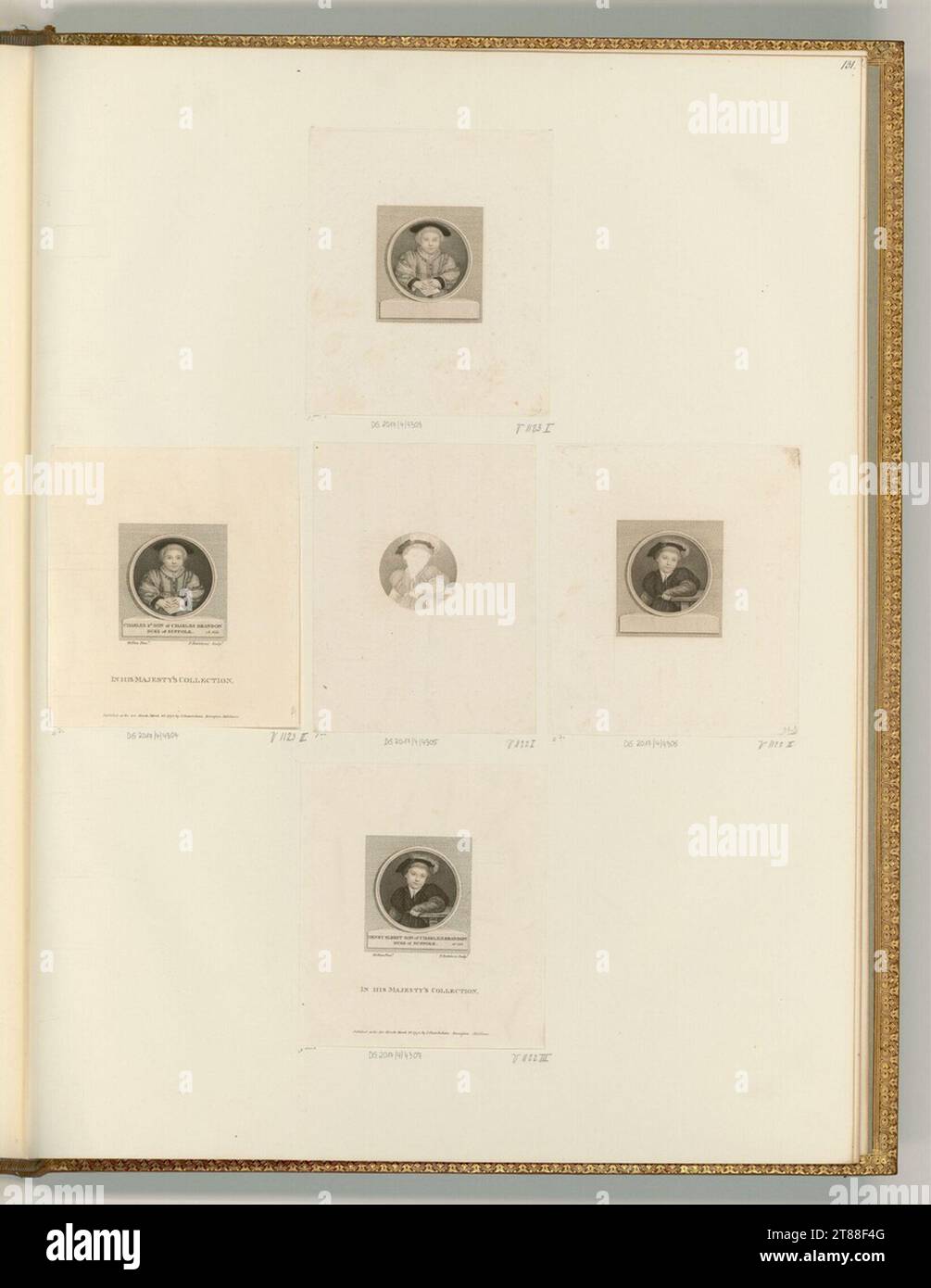 Francesco Bartolozzi (Engraver) Portraits Henry Brandon, Charles ...