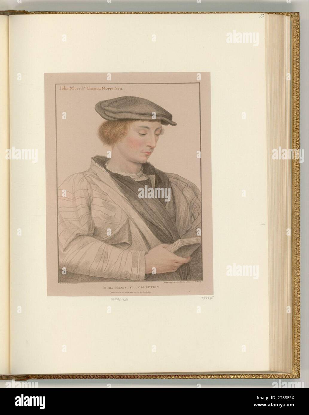 Francesco Bartolozzi (Engraver) Portrait John More. Color bike ...