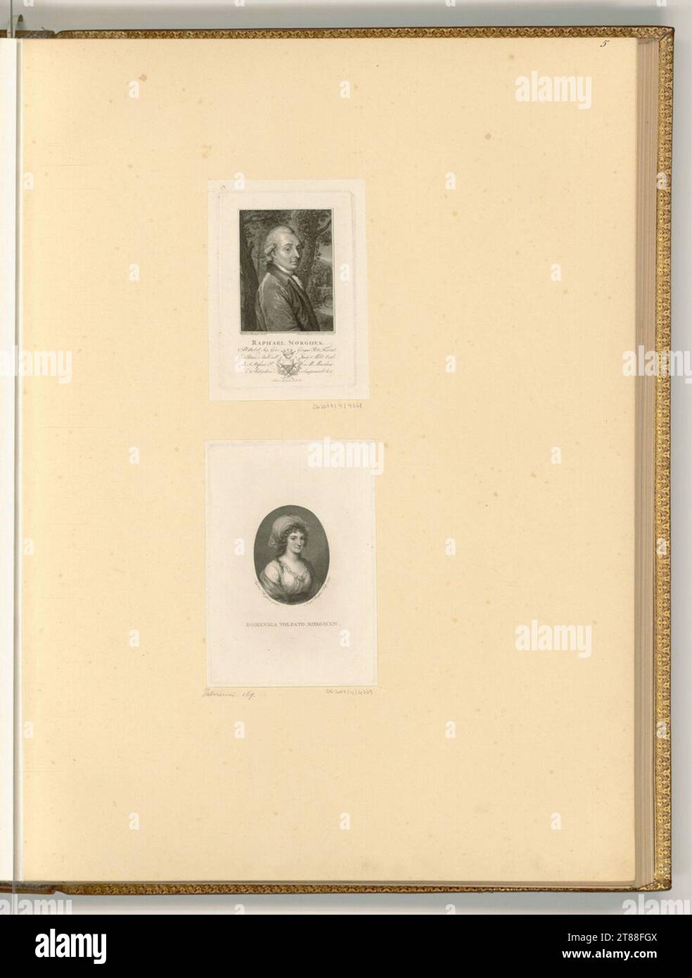 Raffaello Morghen (Engraver) Portrait Raffaello Morghen and Domenica ... Raffaello Morghen (Engraver) Portrait Raffaello Morghen and Domenica ...