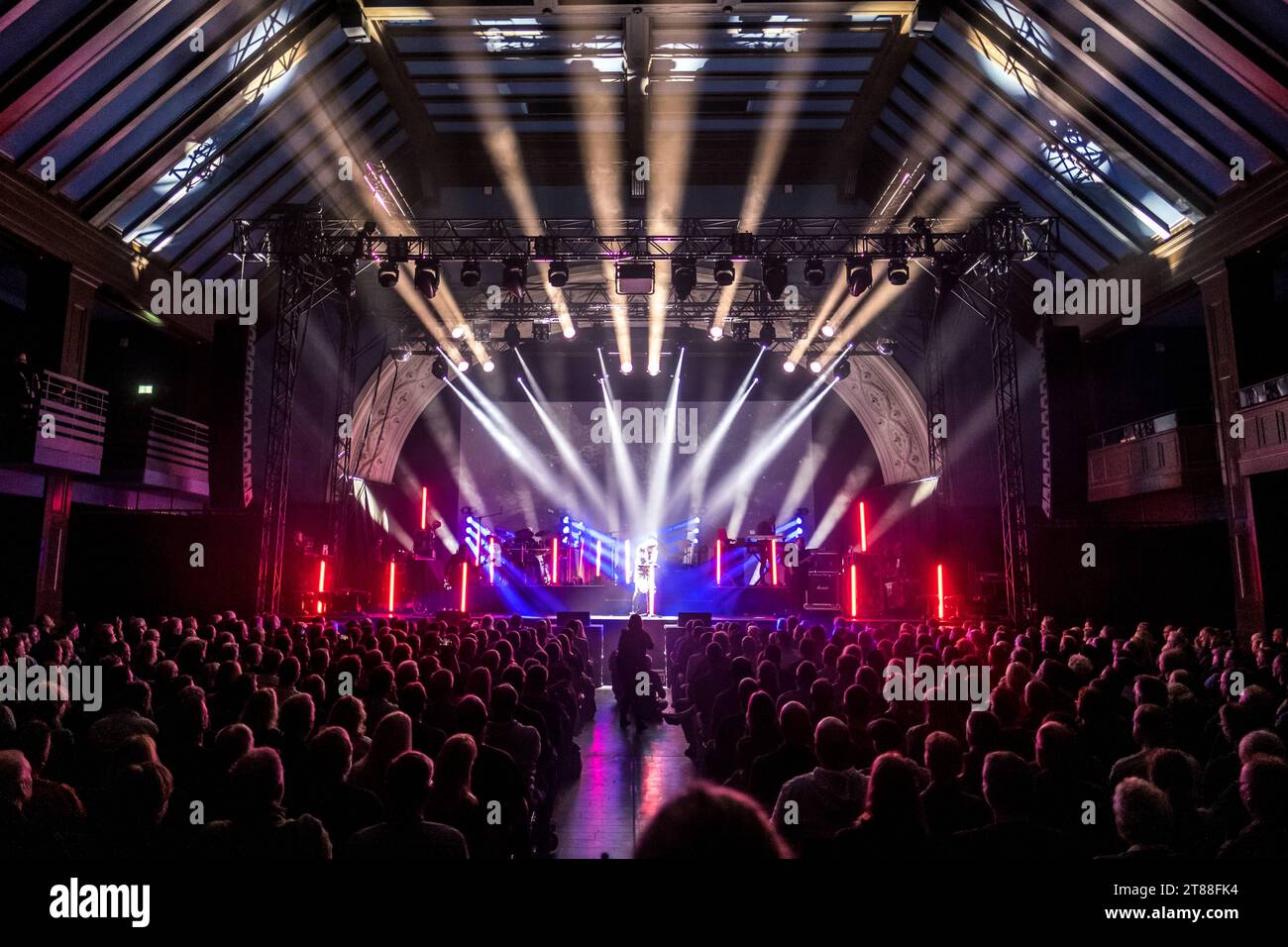 Die britische Neo-Prog Rock Band Marillion live in Leipzig. Die Band ...