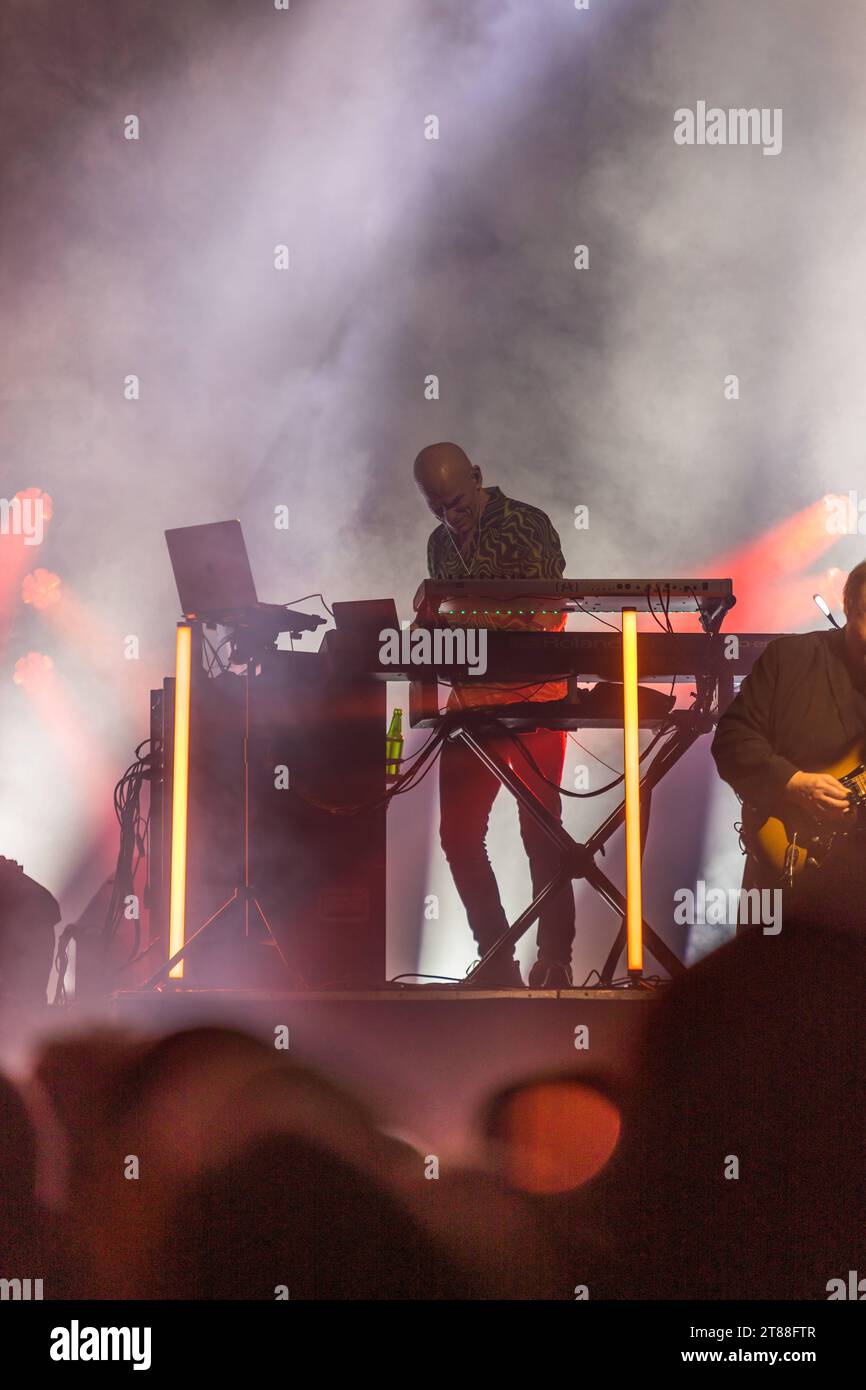 Die britische Neo-Prog Rock Band Marillion live in Leipzig. Die Band ...