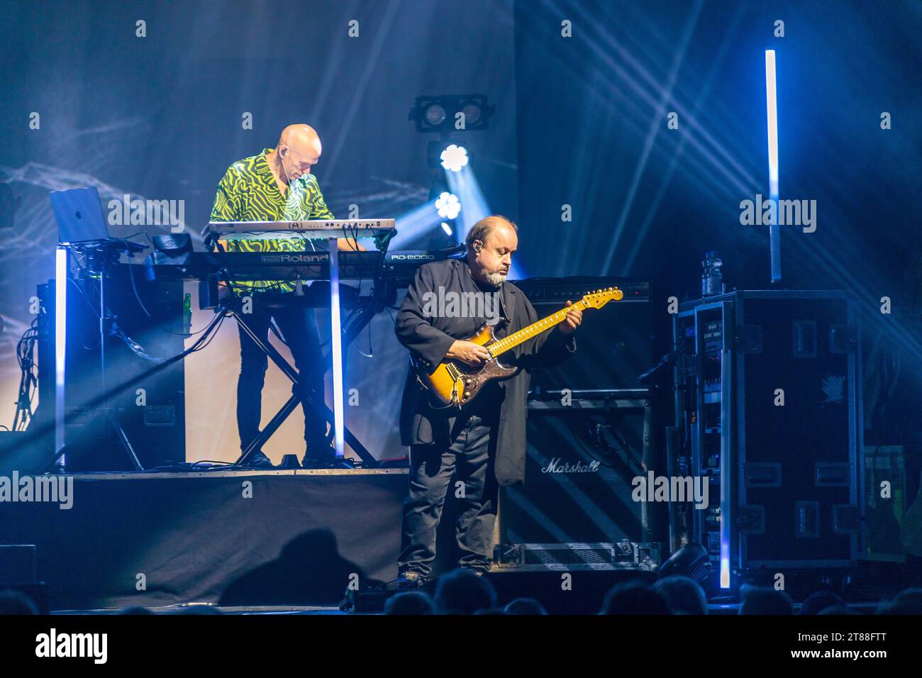 Die britische Neo-Prog Rock Band Marillion live in Leipzig. Die Band ...