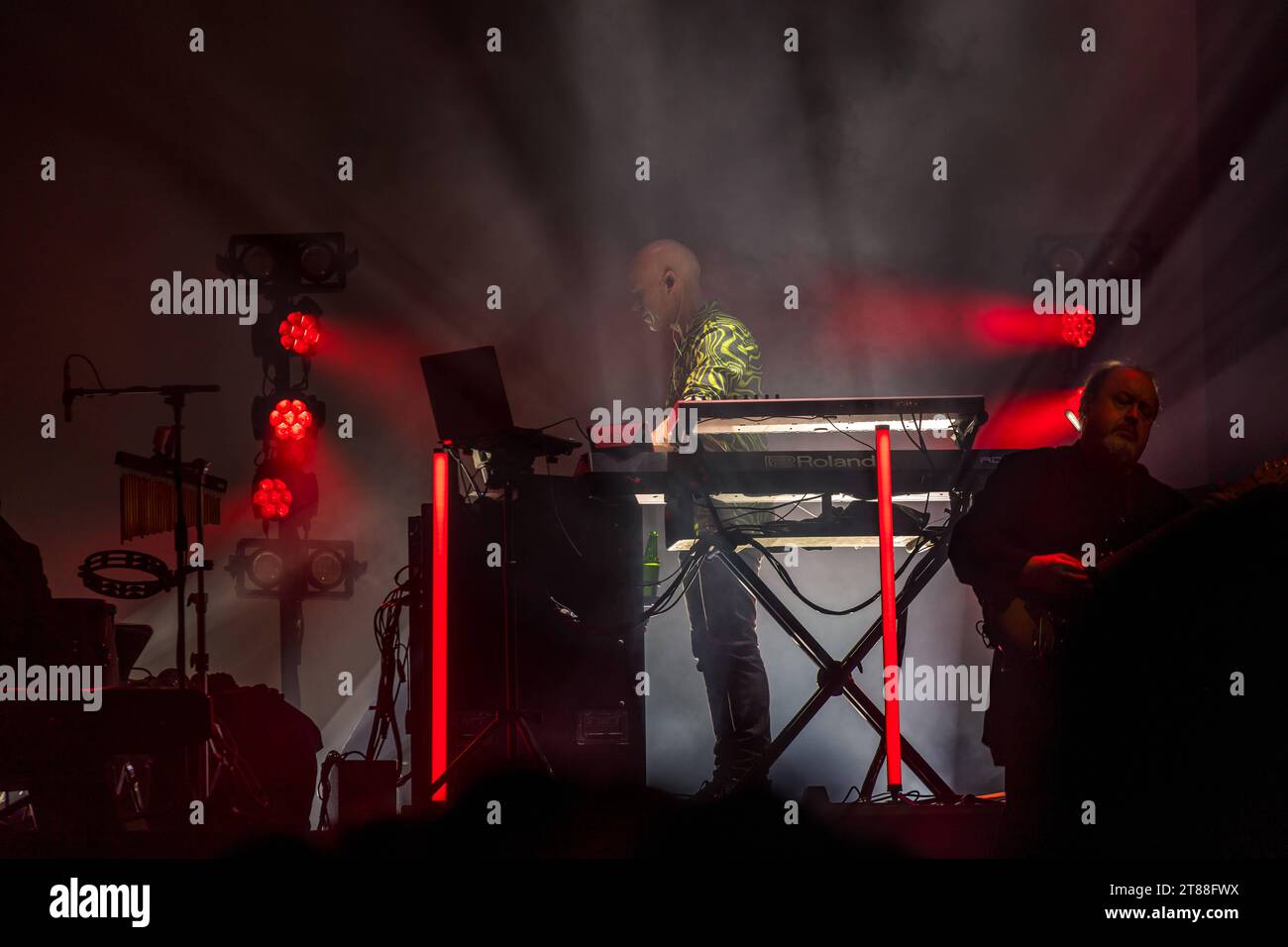 Die britische Neo-Prog Rock Band Marillion live in Leipzig. Die Band ...