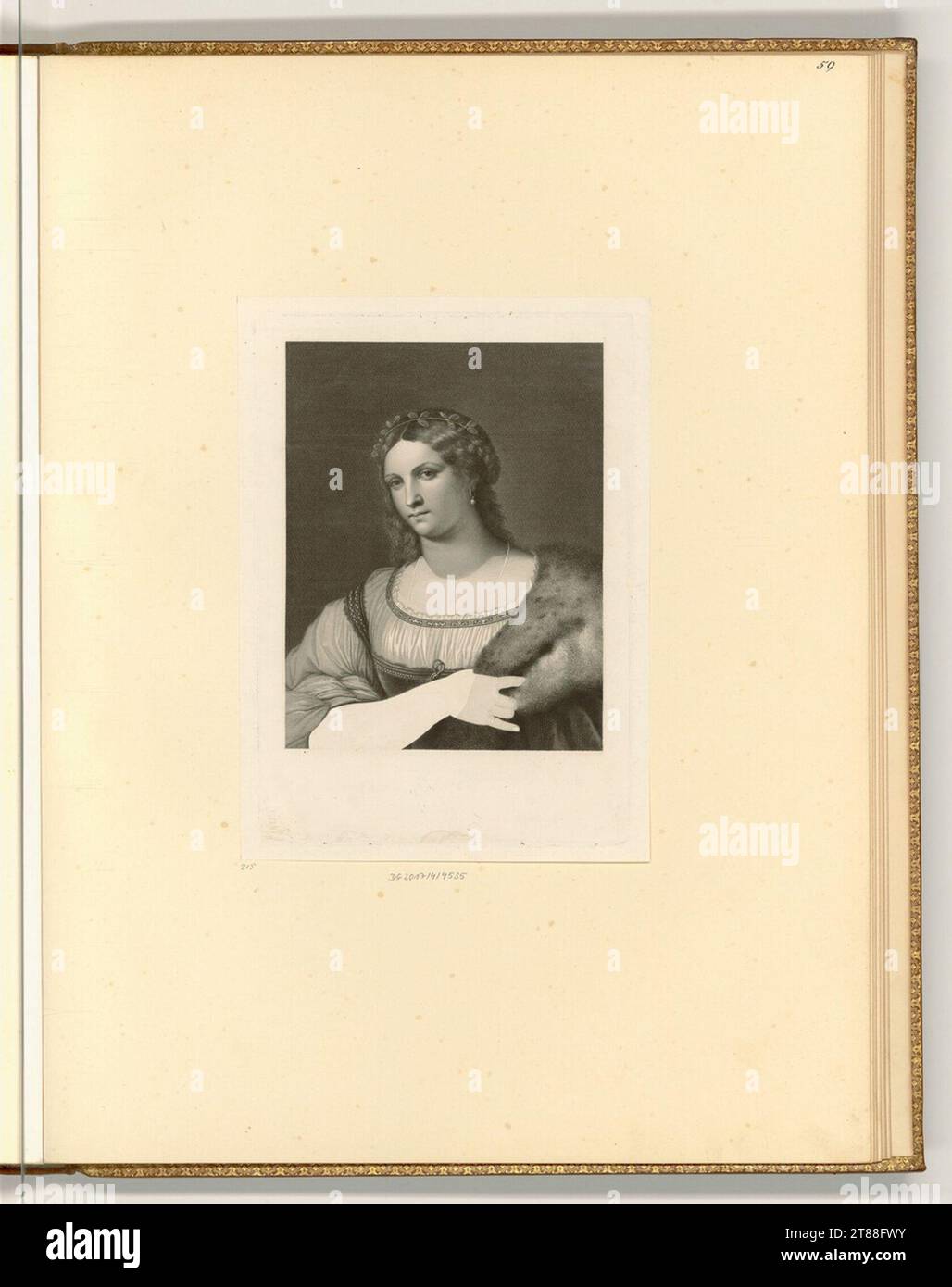 Raffaello Morghen (Engraver) Raphael's friendship celebrity. La ...