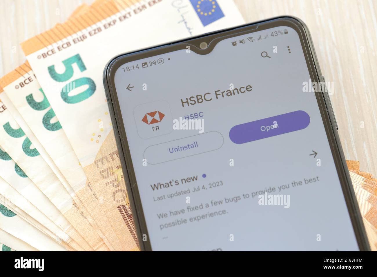 Hsbc app logo hi-res stock photography and images - Alamy
