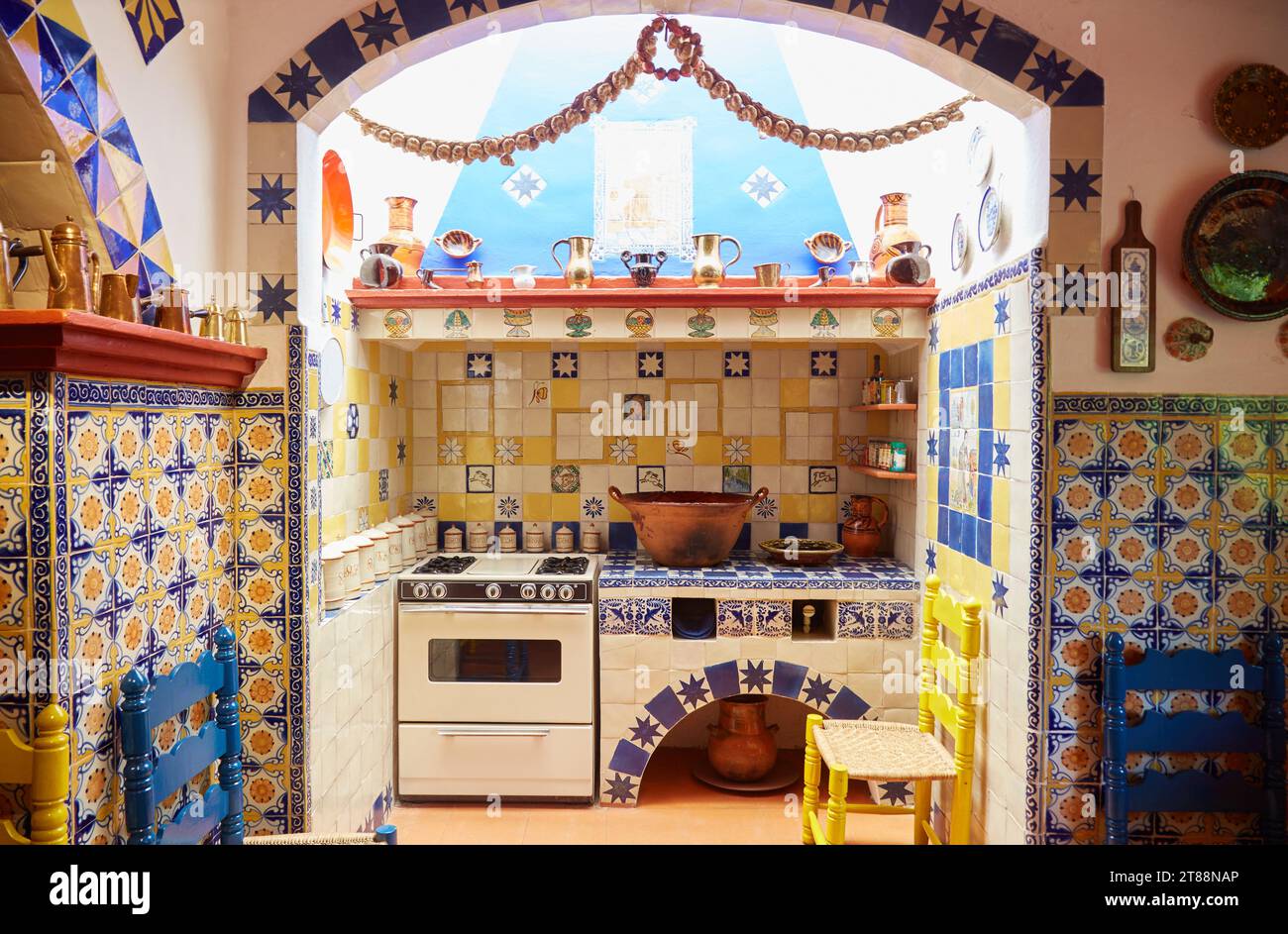 The Robert Brady Museum in Cuernavaca, the former home of the artist ...