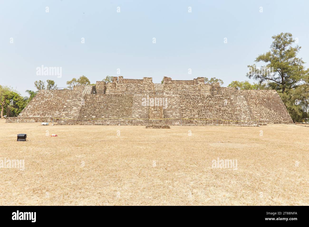 The ruins of Teopanzolco in Cuernavaca, Mexico Stock Photo - Alamy