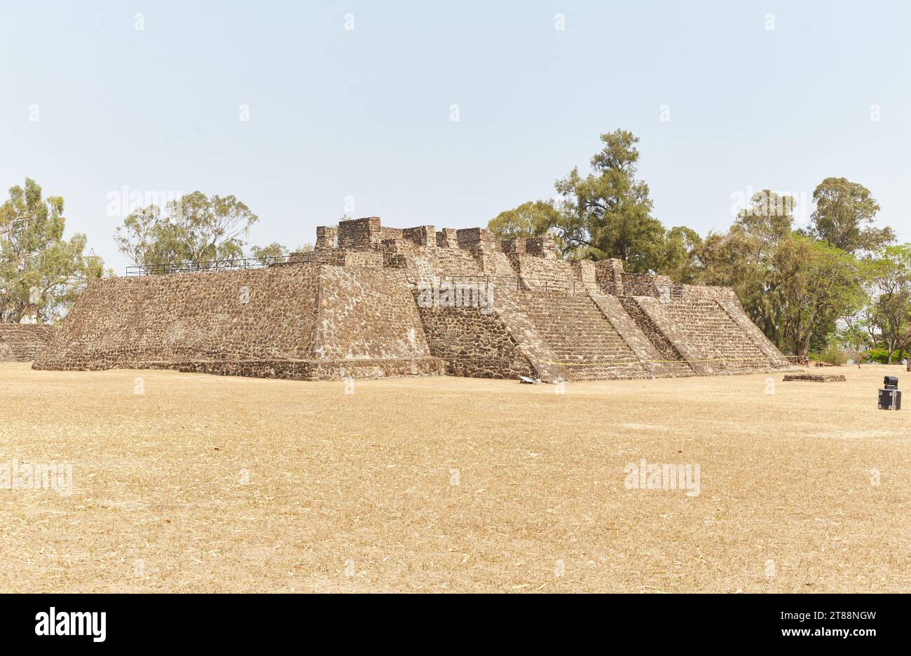 The ruins of Teopanzolco in Cuernavaca, Mexico Stock Photo - Alamy