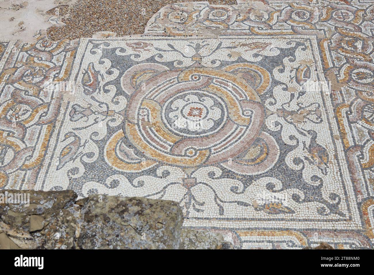 The ancient ruins of Stobi in North Macedonia is known for its well ...