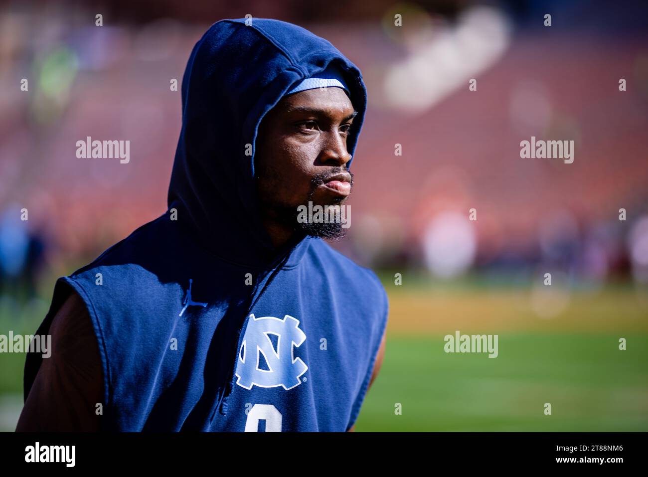 Clemson, SC, USA. 18th Nov, 2023. North Carolina Tar Heels wide ...