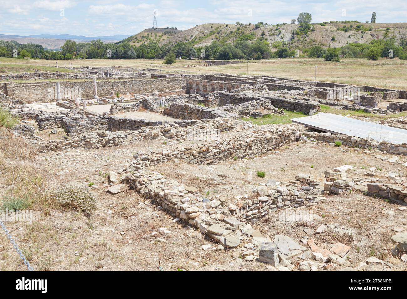 The ancient ruins of Stobi in North Macedonia is known for its well ...