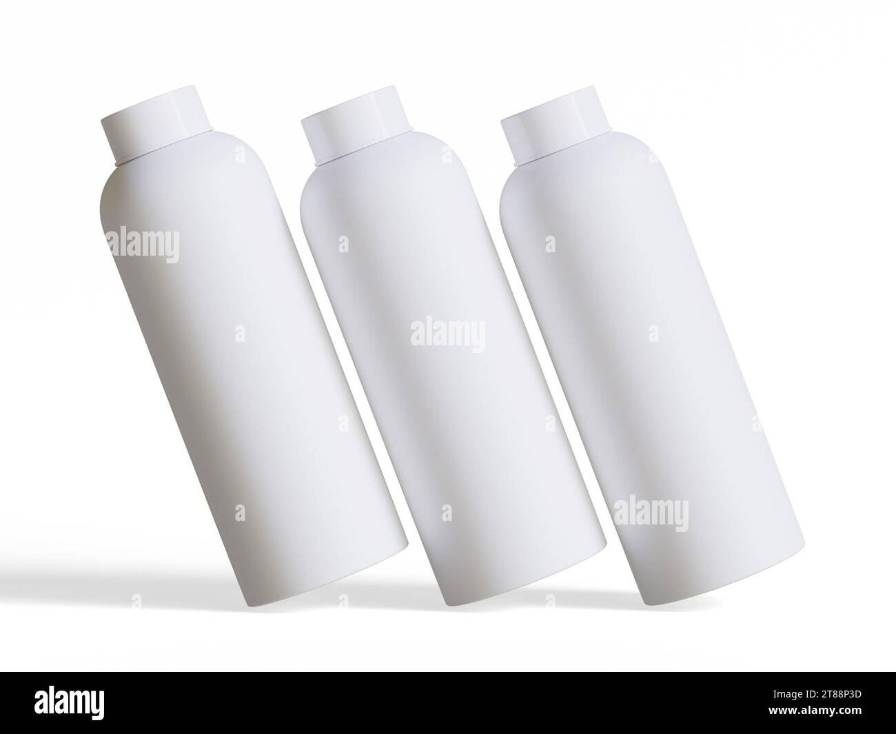 Bottle thumbler realistic render 3D illustration, mockup logo ...
