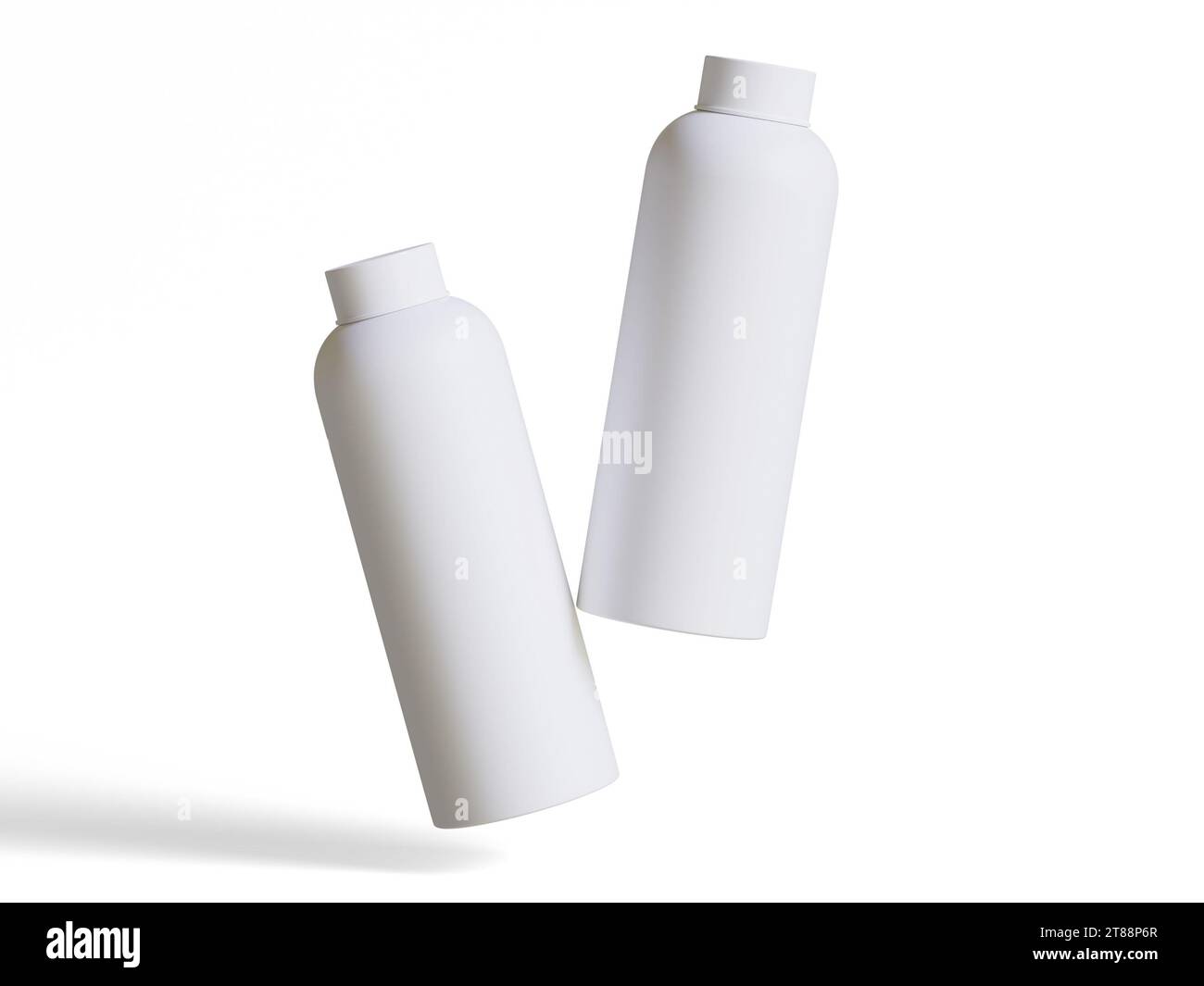 Bottle thumbler realistic render 3D illustration, mockup logo ...