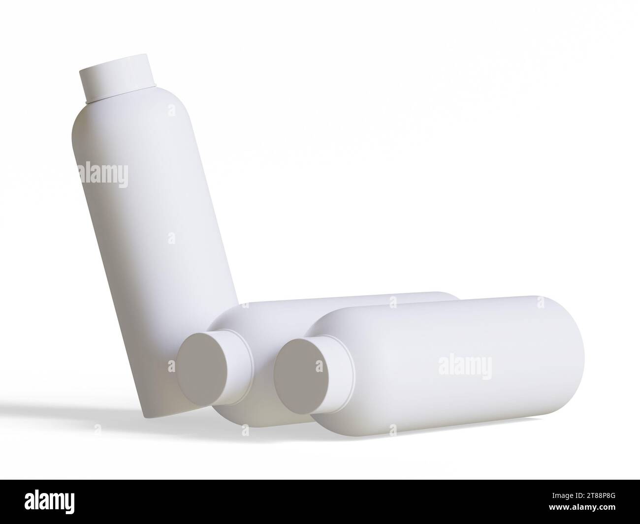Bottle thumbler realistic render 3D illustration, mockup logo ...