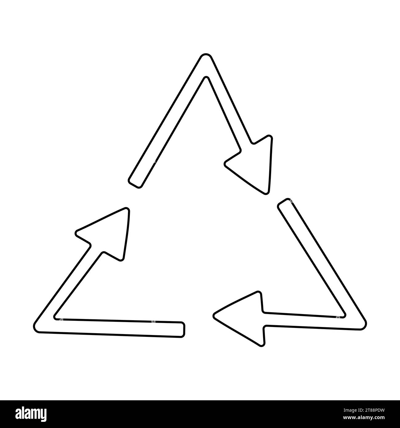 Triangle shape coloring Stock Vector Images - Alamy