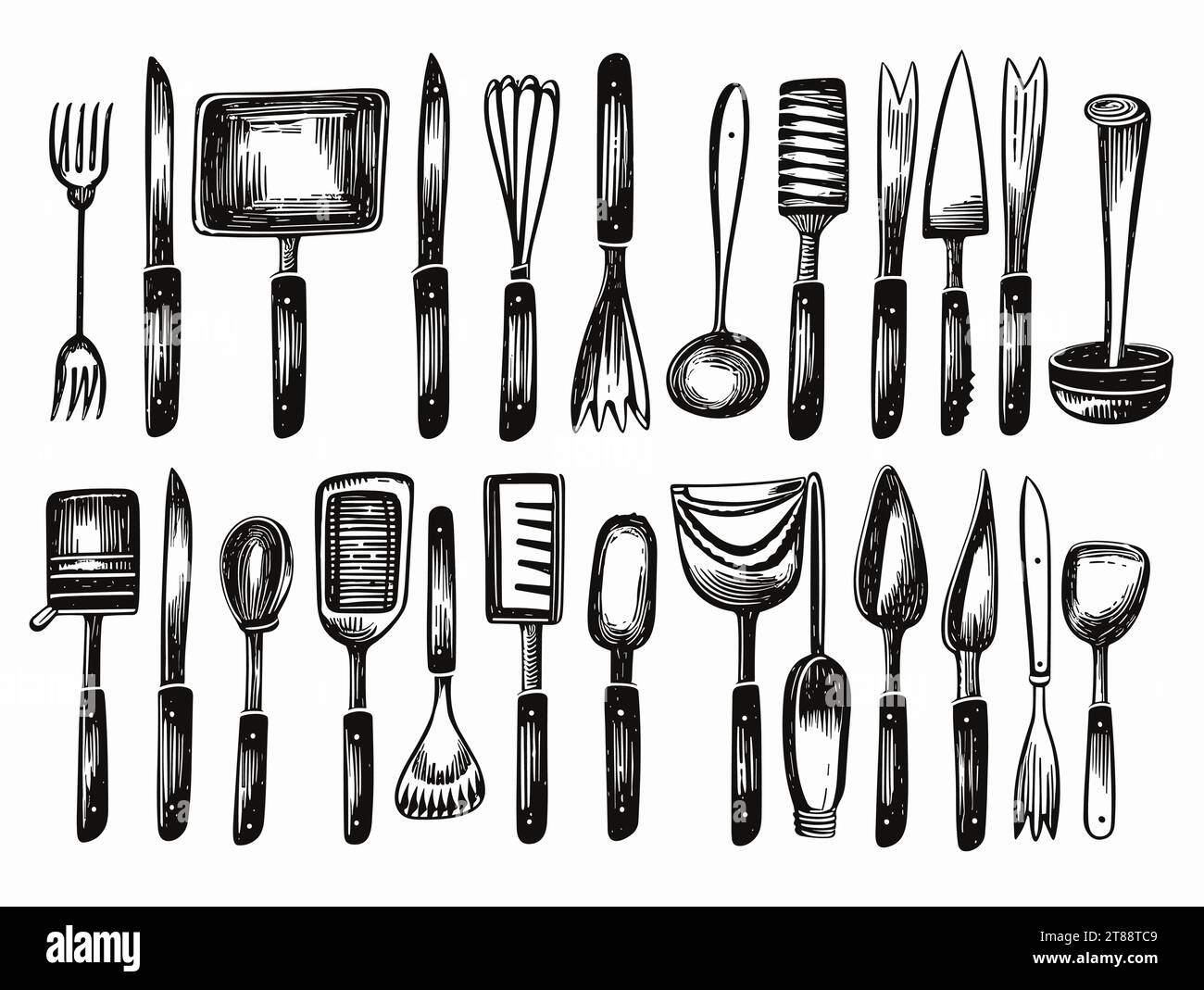 Black kitchen multi tool Cut Out Stock Images & Pictures - Alamy