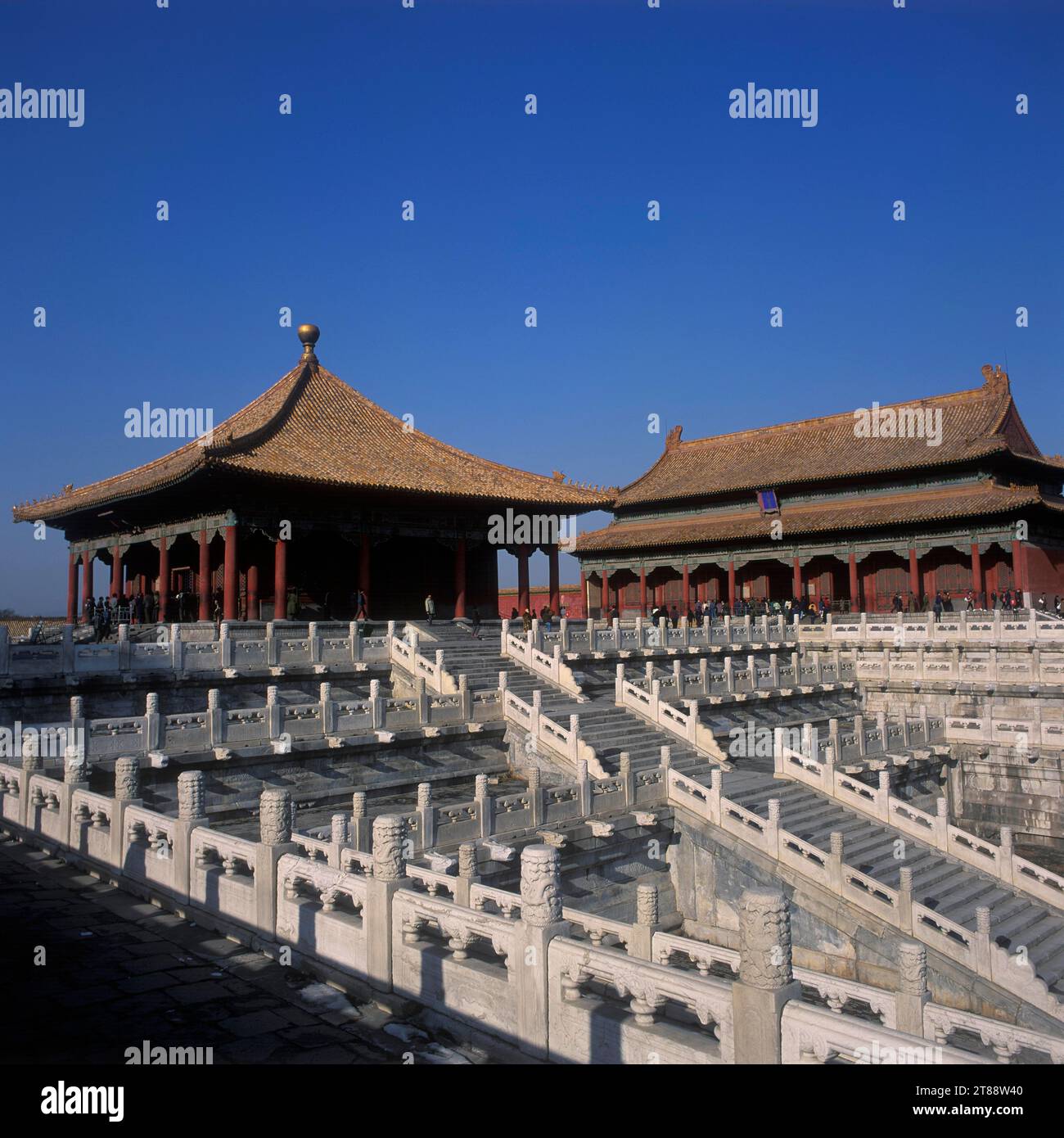 The Forbidden City, Ming and Qing Dynasties, Beijing, China Stock Photo ...
