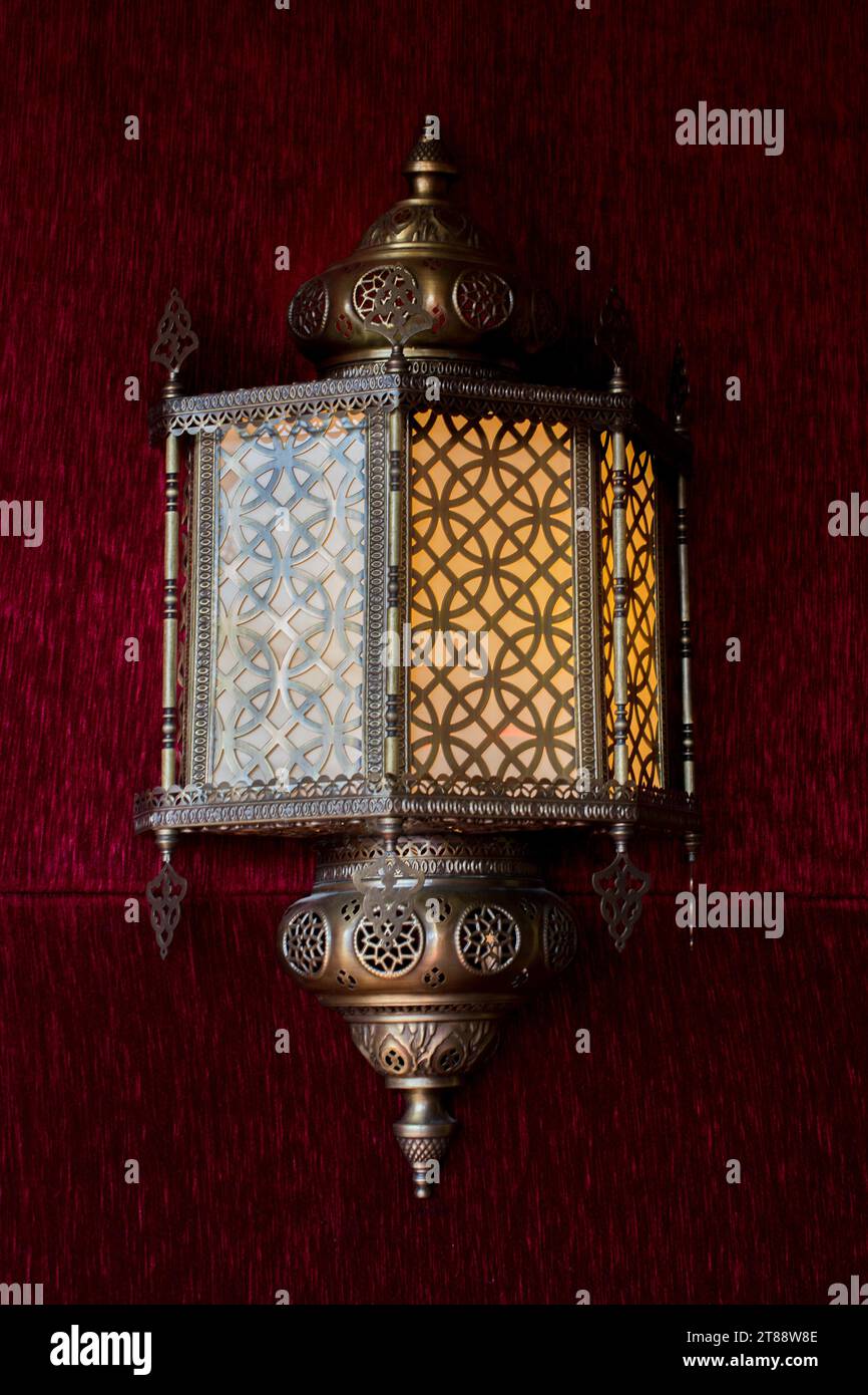 Ottoman Turkish style decorative lamps are on Stock Photo - Alamy