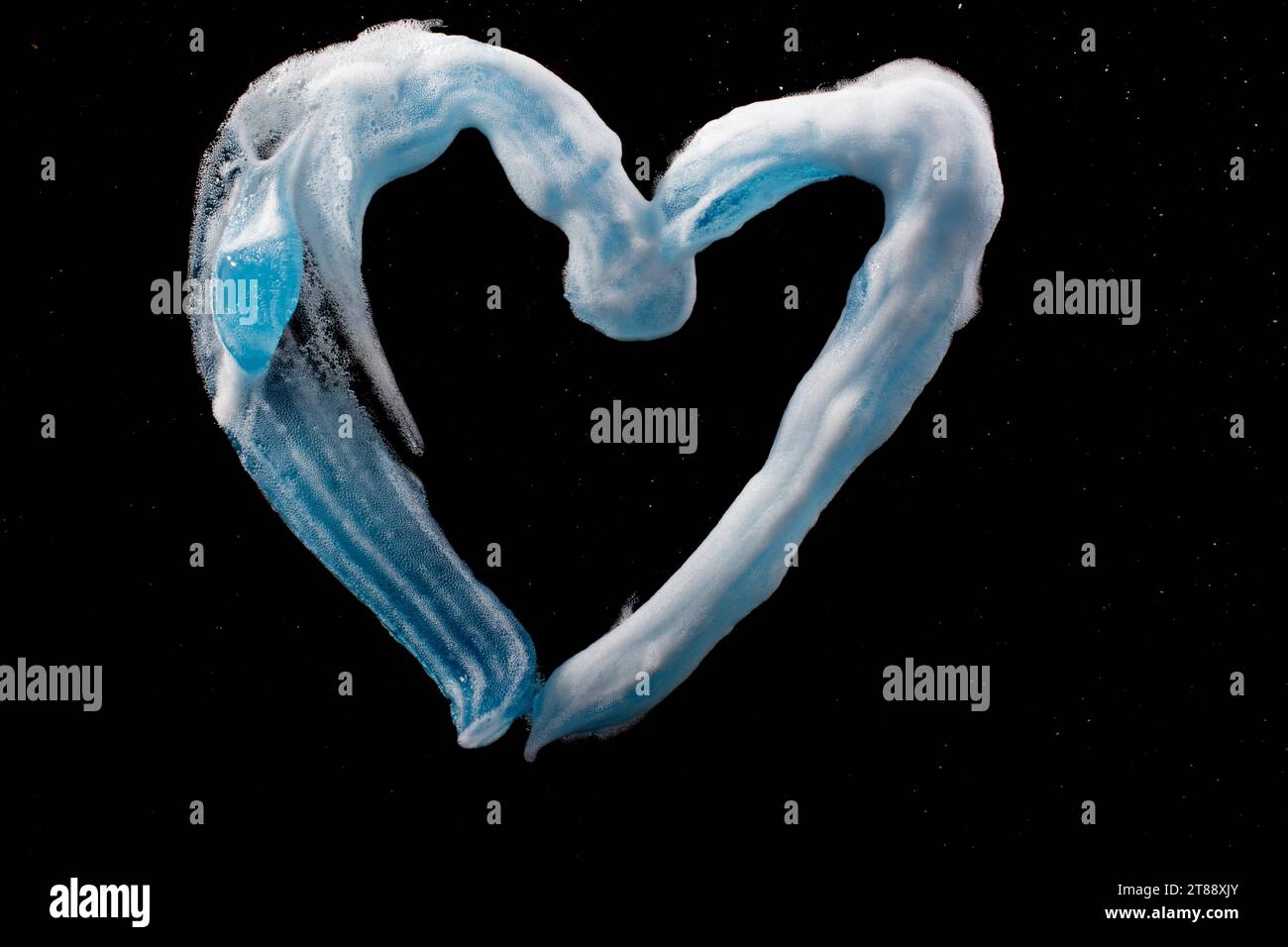 Colorful decorative objects in the shape of a heart Stock Photo - Alamy