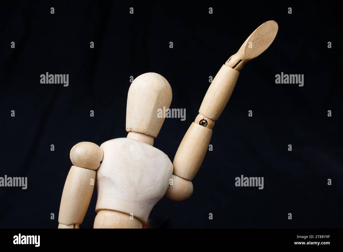 Little tiny man person figurine in view Stock Photo - Alamy