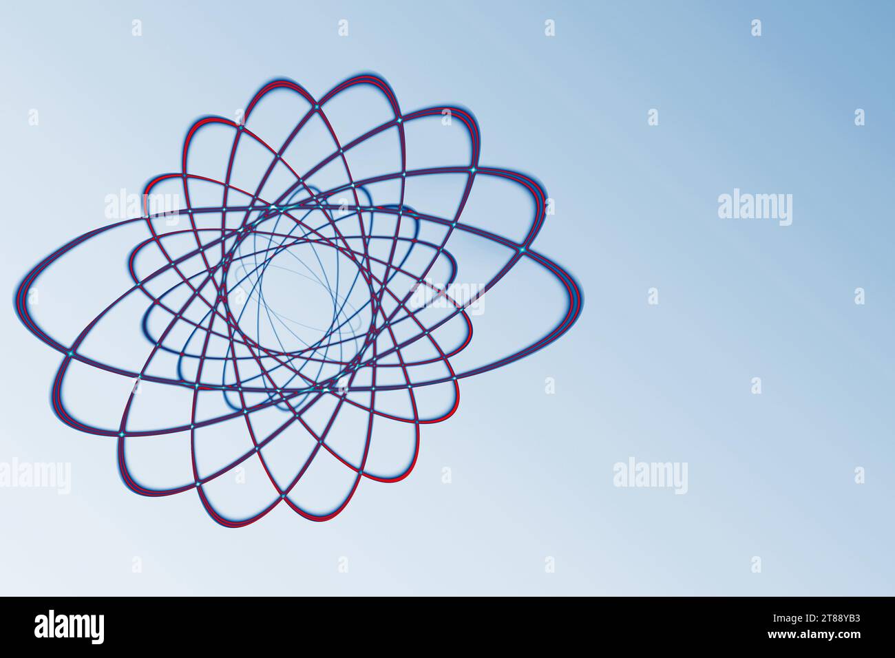 Atom Icon. Science sign. A Atomic symbol. Nuclear Electrons and protons ...
