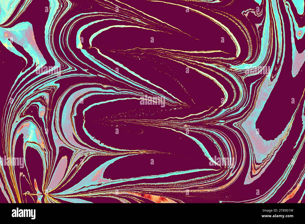 Abstract creative marbling pattern for fabric. Ebru marble effect ...
