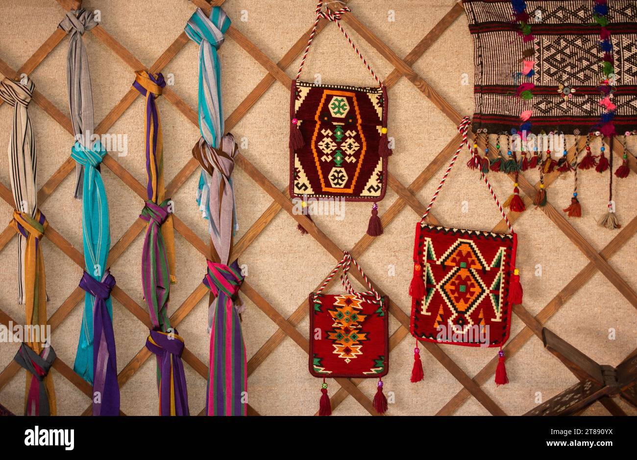 Traditional turkish handmade bags Stock Photo - Alamy