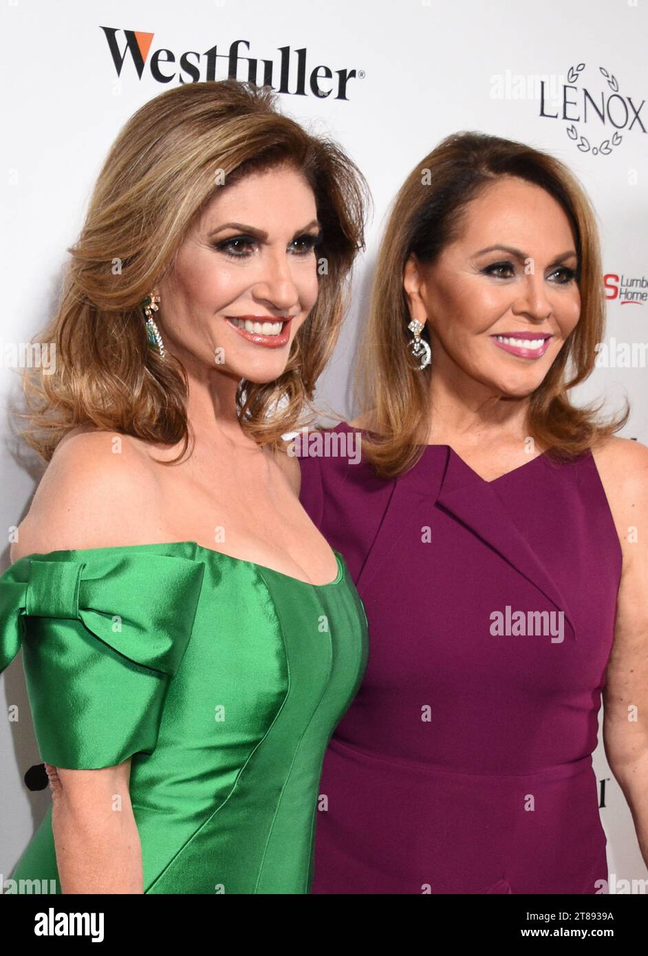 New York, NY, USA. 18th Nov, 2023. Teresa Rodriguez and Maria Elena ...