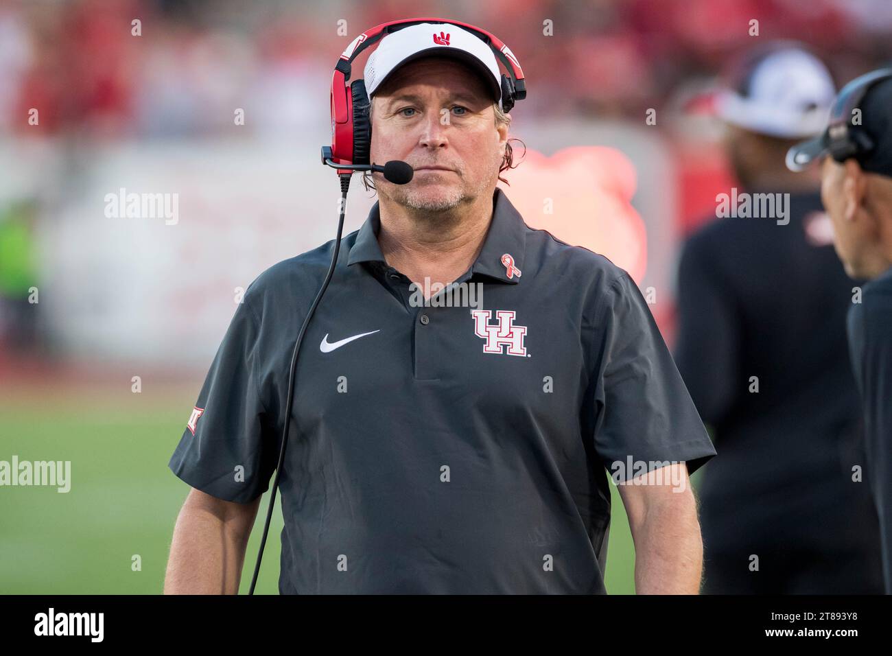 Houston, TX, USA. 18th Nov, 2023. Houston Cougars head coach Dana ...