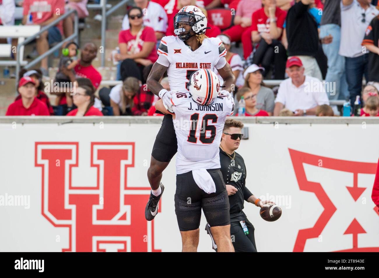 Houston, TX, USA. 18th Nov, 2023. Oklahoma State Cowboys wide receiver ...