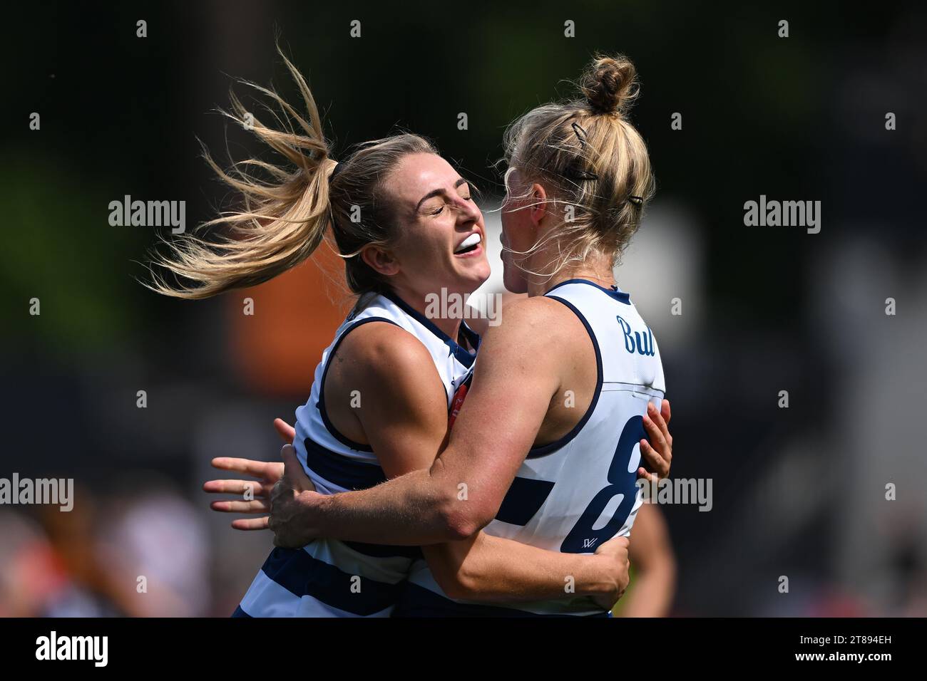 Melbourne, Australia. 19th Nov, 2023. Amy McDonald of Geelong ...