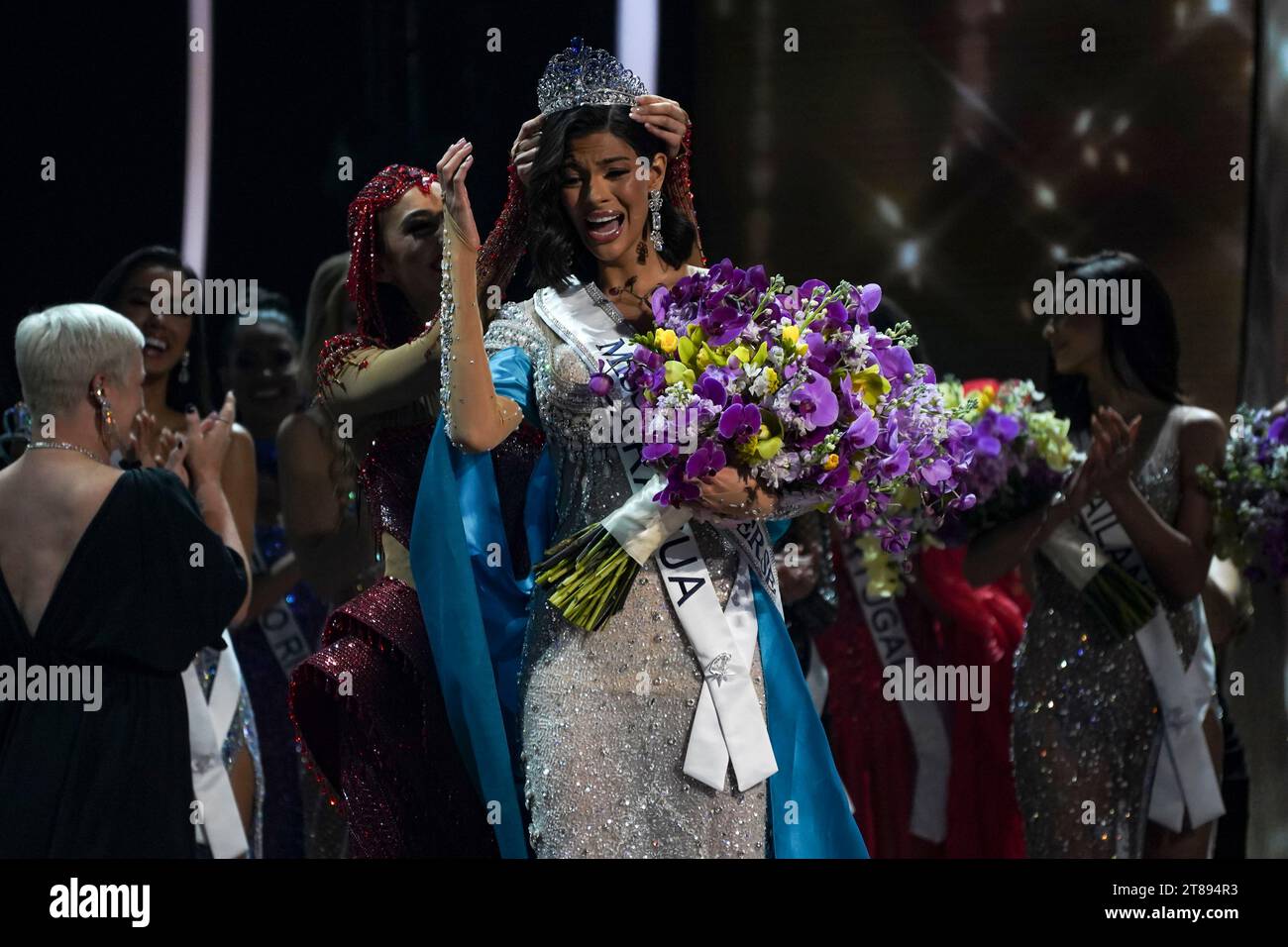 San Salvador, El Salvador. 18th Nov, 2023. Miss Nicaragua Sheynnis Palacios is crowned Miss ...