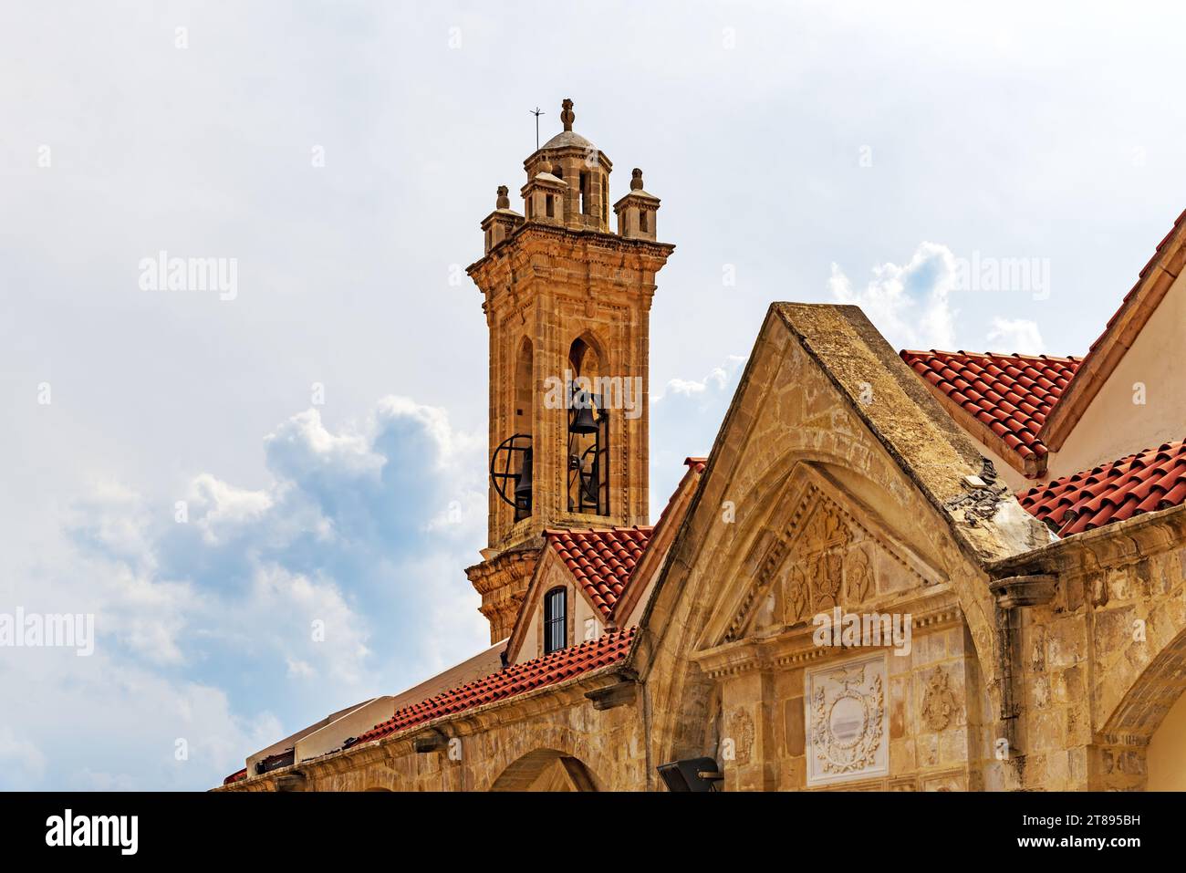 Monastery holy cross omodos hi-res stock photography and images - Alamy
