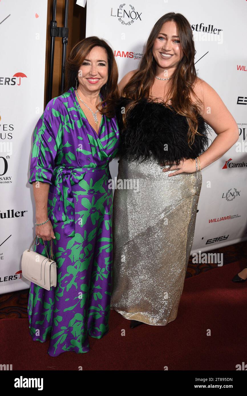New York, NY, USA. 18th Nov, 2023. Christine Duffy and Danielle Duffy ...