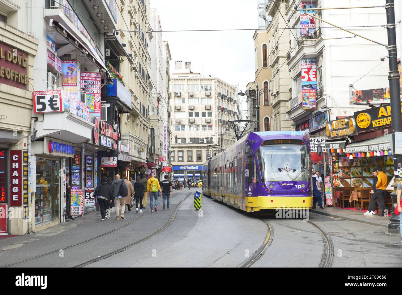 Istanbullight Turkey Istanbul 1 June 2023. Istanbul Light Train Metro