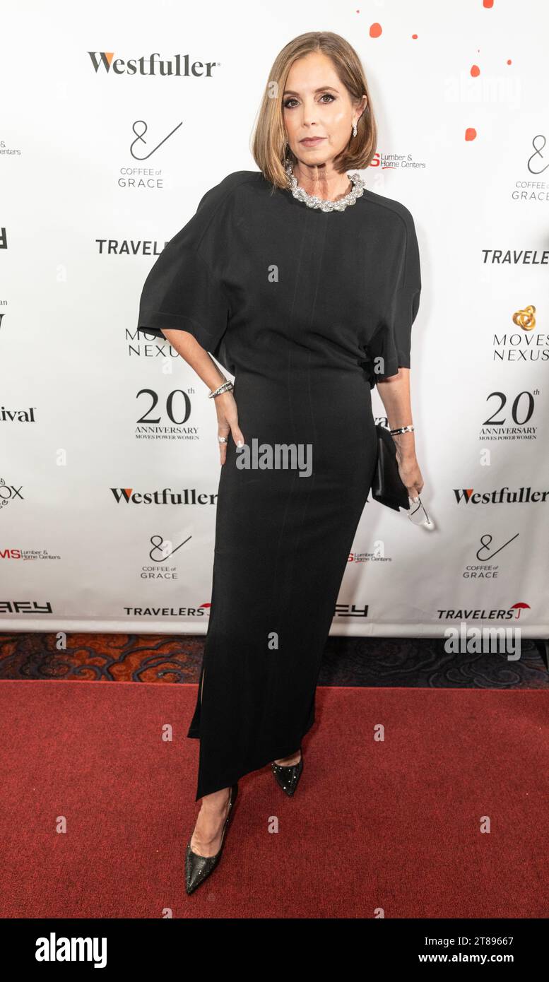 Amy Gile attends 20th Annual Moves Power Women Awards Gala at Mandarin ...