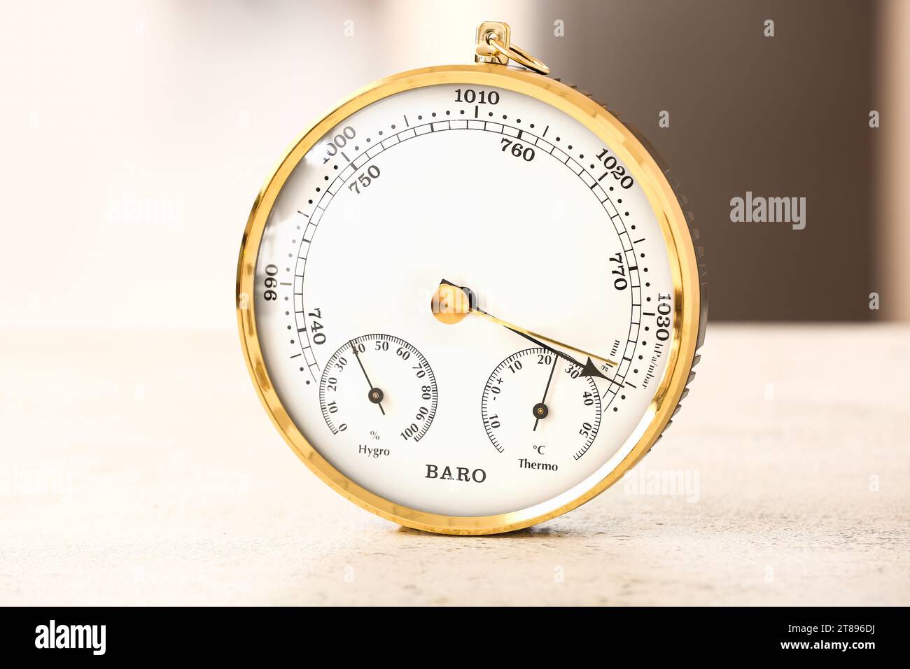 Barometer measuring barometric atmospheric hi-res stock photography and ...