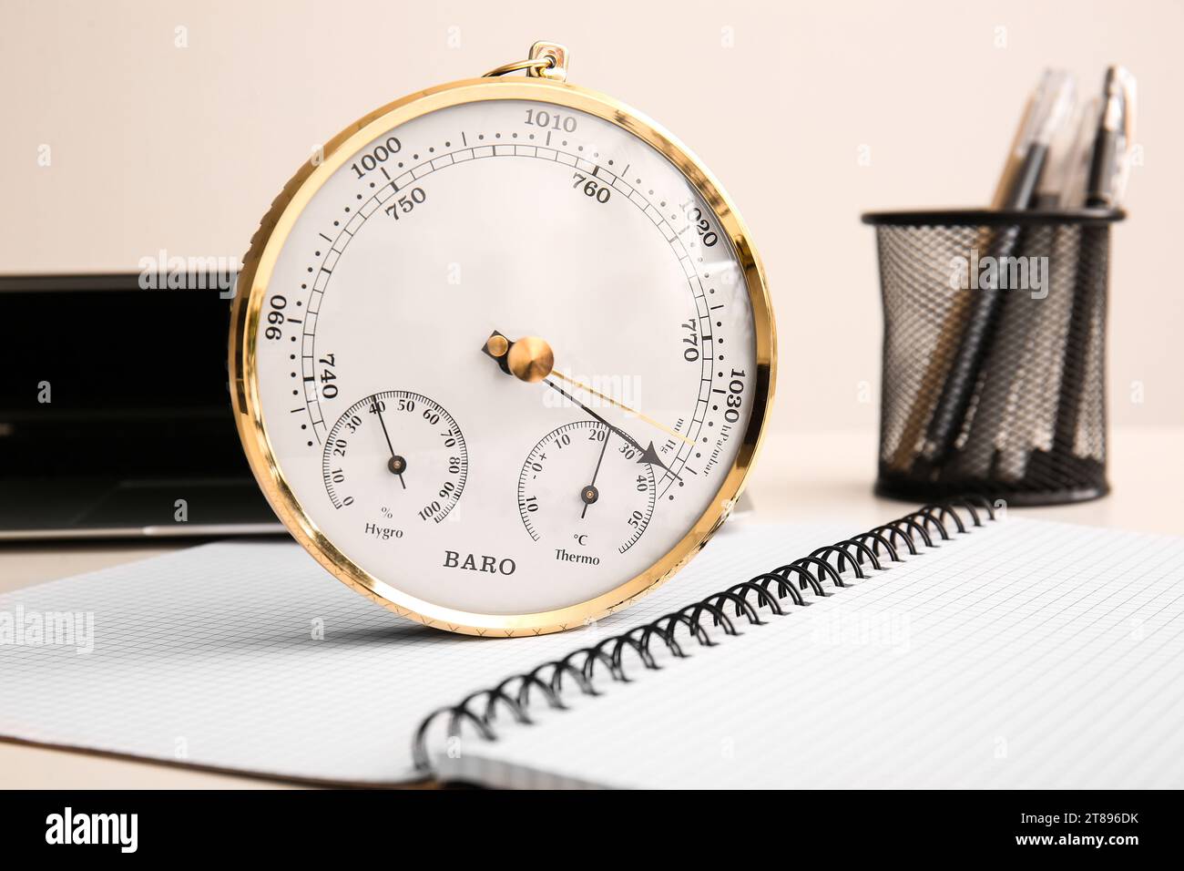 Aneroid barometer measuring atmospheric hi-res stock photography and ...