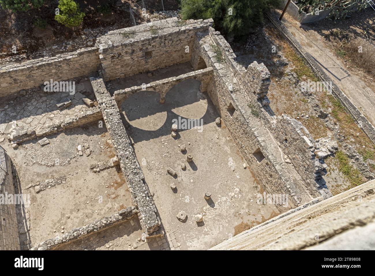 Archaeological excavations of the medieval castle of Kolossi (Cyprus ...