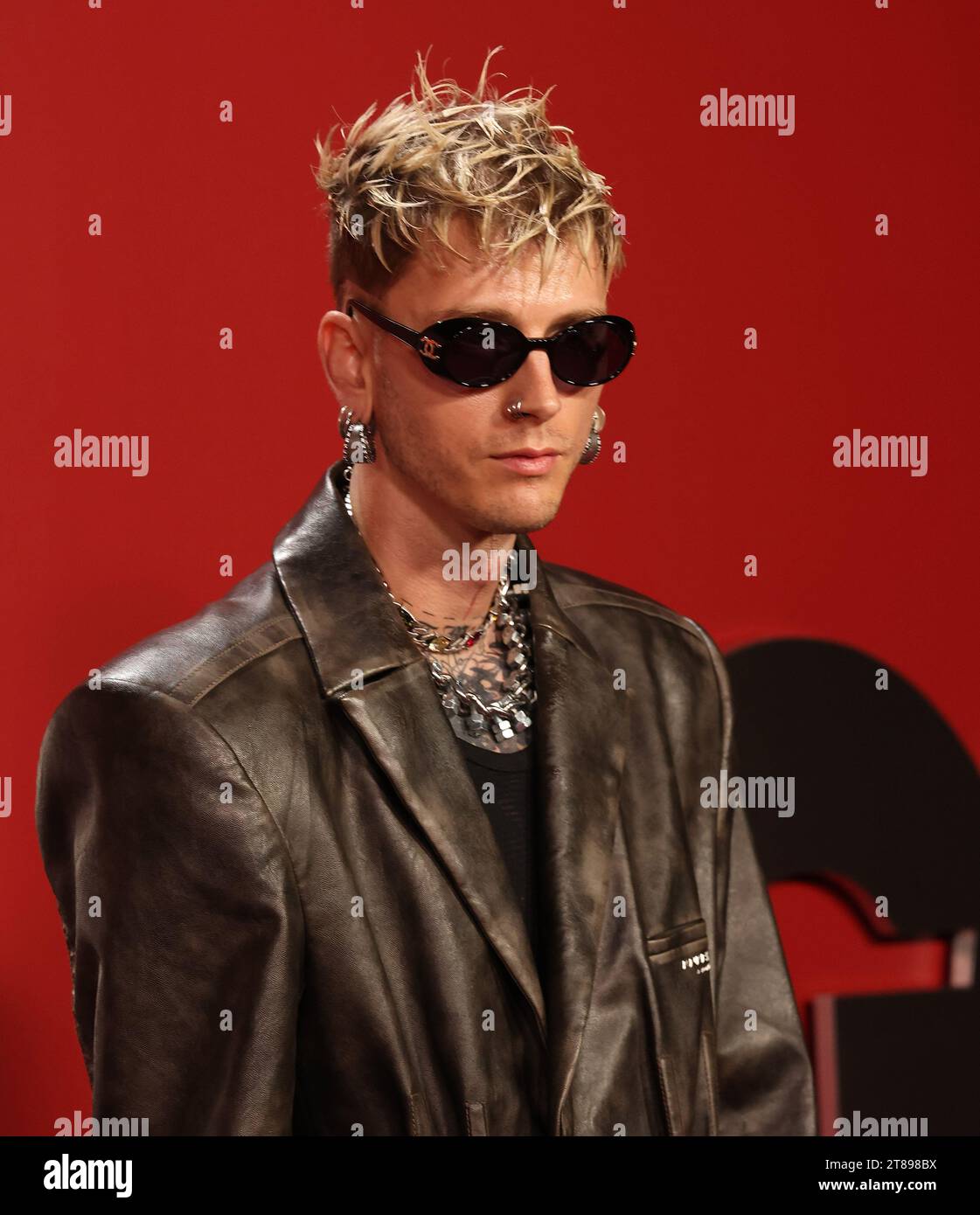 Los Angeles, USA. 16th Nov, 2023. Machine Gun Kelly attends 2023 GQ Men ...
