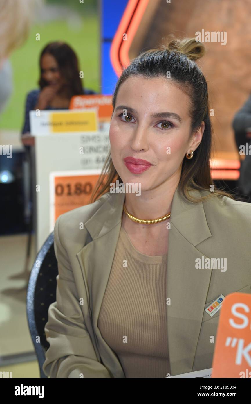 Schauspielerin Alexandra Fonsatti nimmt am 28. RTL Spendenmarathon wir ...