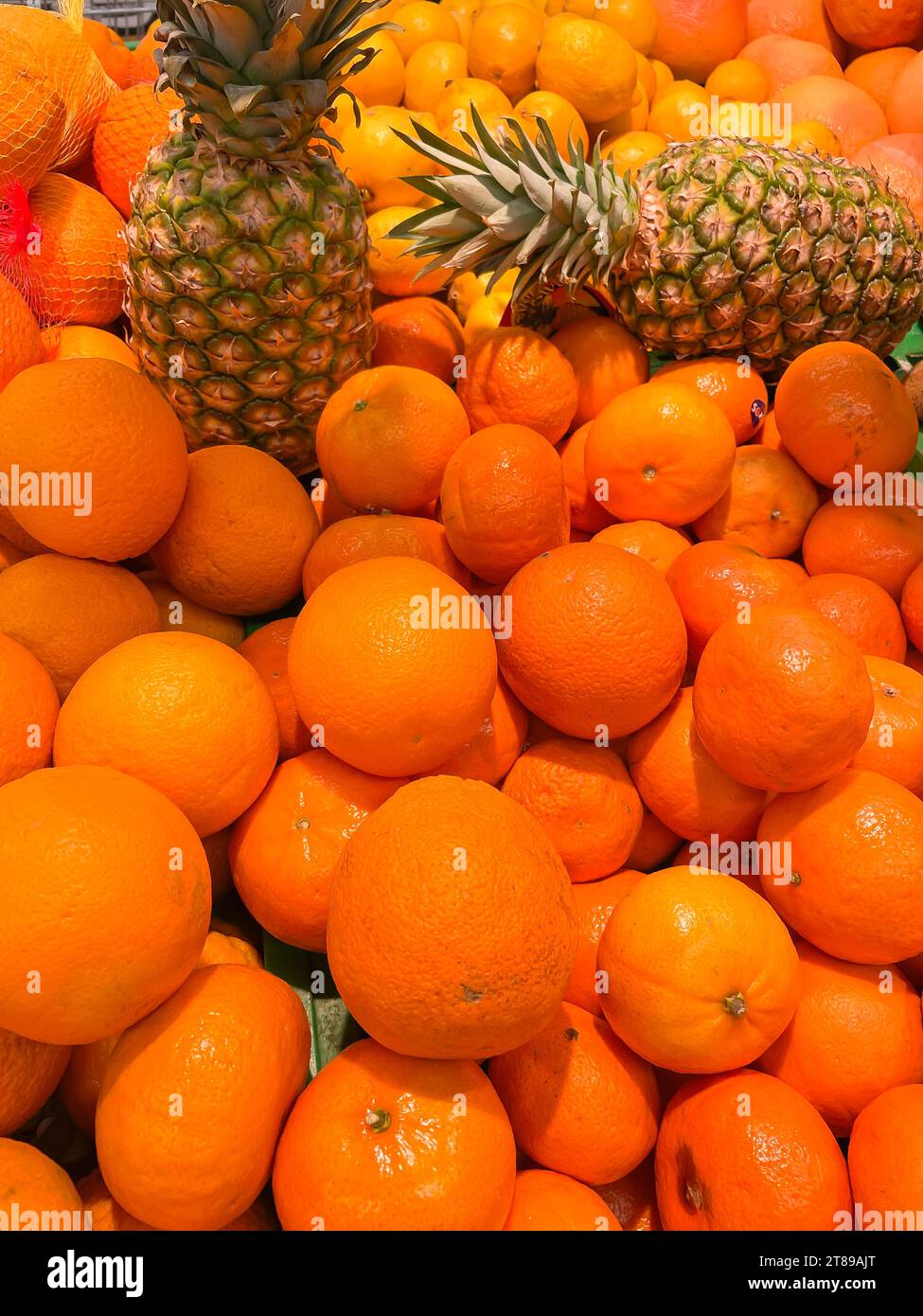 oranges and pineapples delicious food fruits proper nutrition vitamins ...