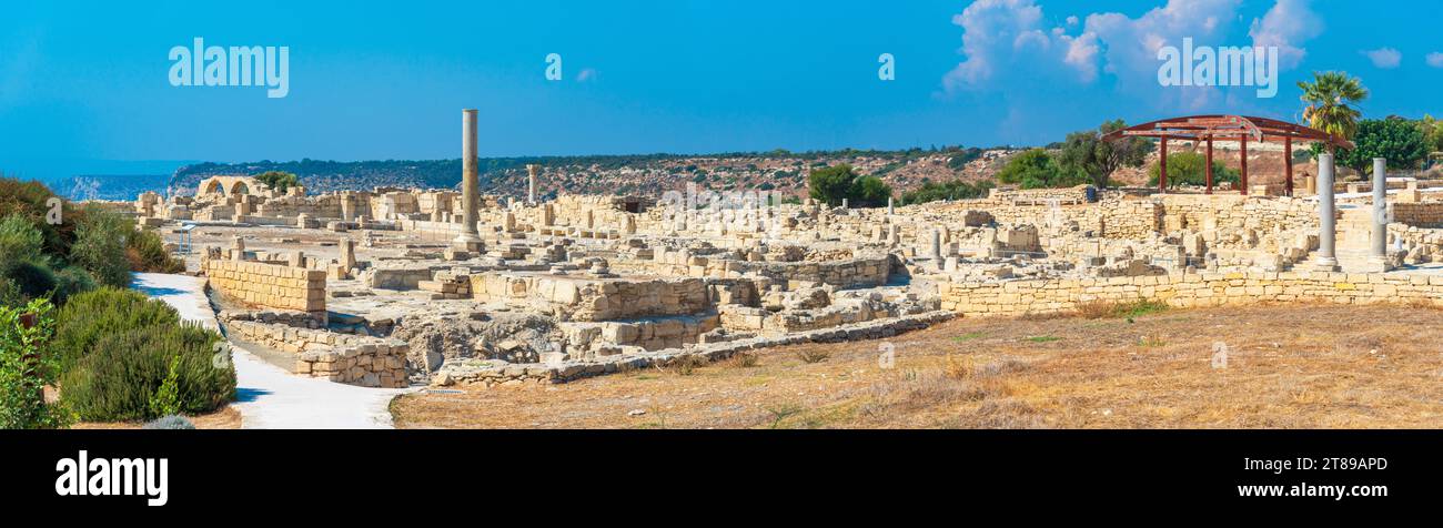 The ruins of the ancient city of Kourion (Cyprus Stock Photo - Alamy