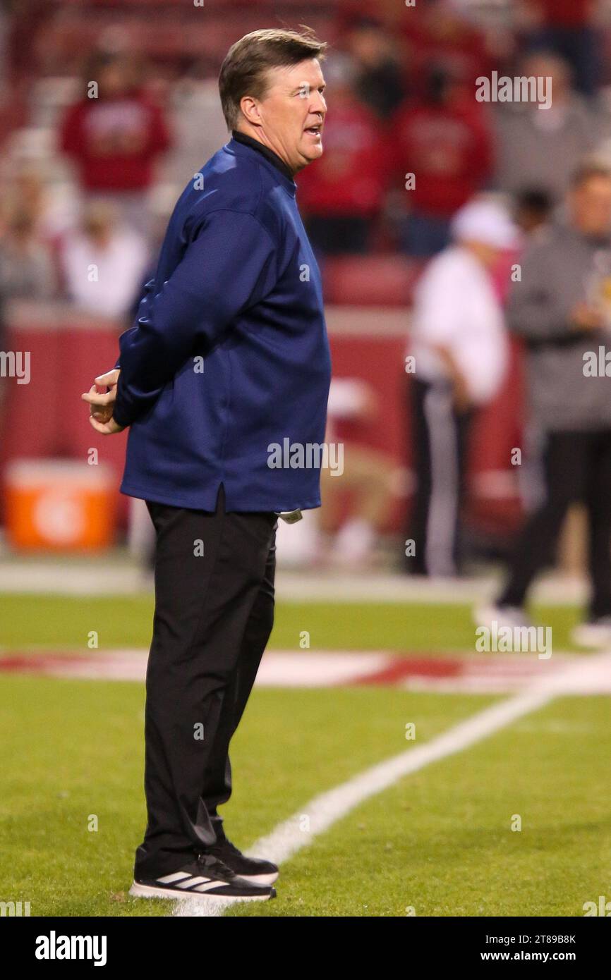 November 18, 2023: Florida International Head Coach Mike MacIntyre ...