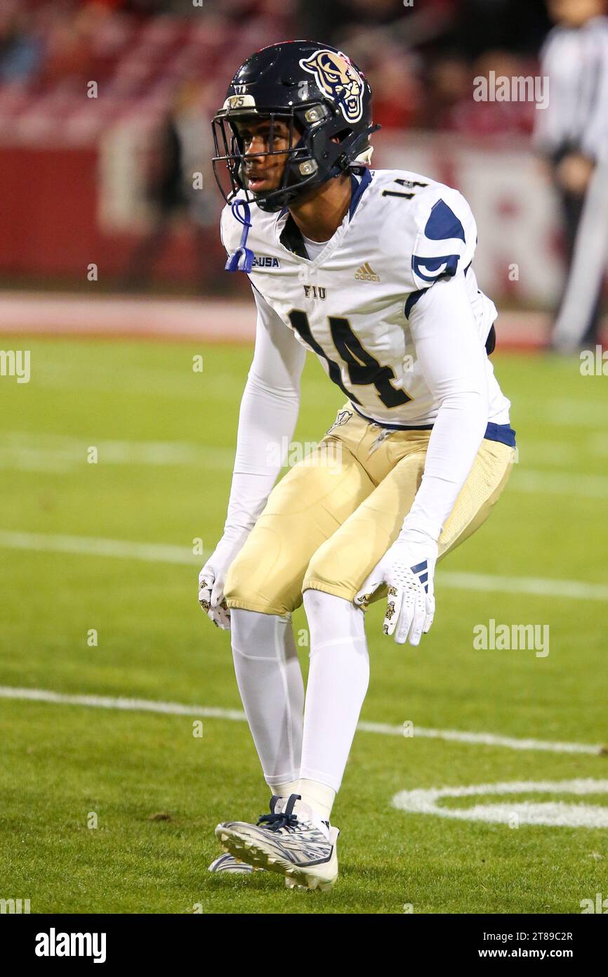Fayetteville, USA. 18th Nov, 2023. November 18, 2023: FIU defensive ...