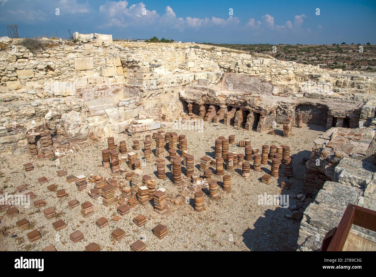 Baths of the ancient city of Kourion (Episkopi, Cyprus Stock Photo - Alamy