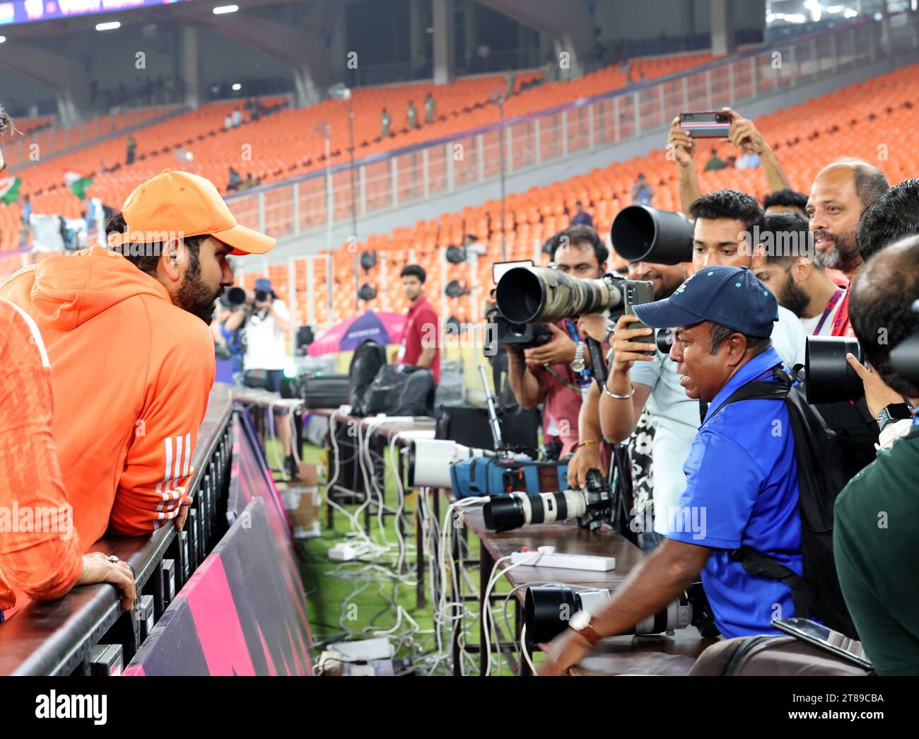 Cricket world cup 2023 rohit hi-res stock photography and images - Alamy