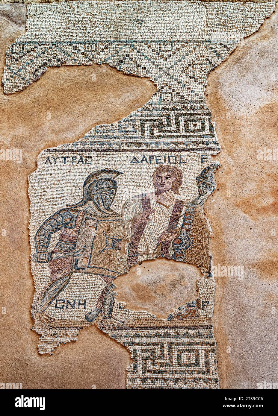 Ancient roman gladiators mosaic hi-res stock photography and images - Alamy